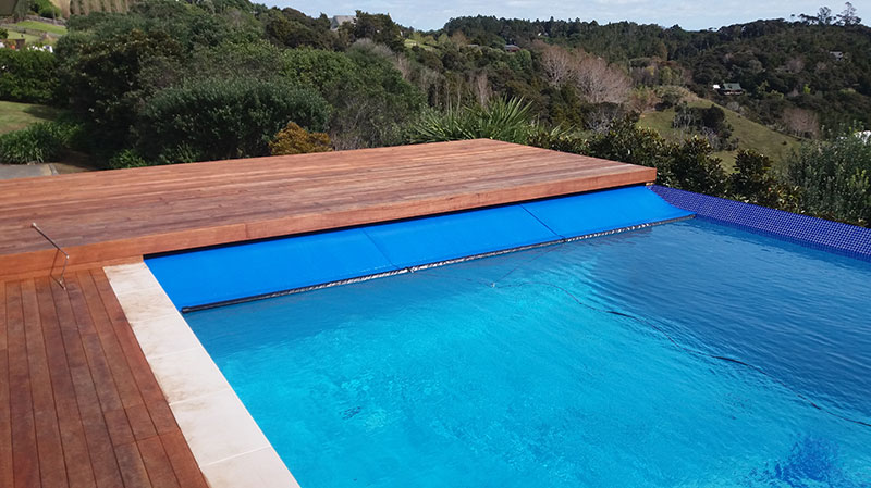Manual Reels For Concealed Pool Covers Under Your Deck