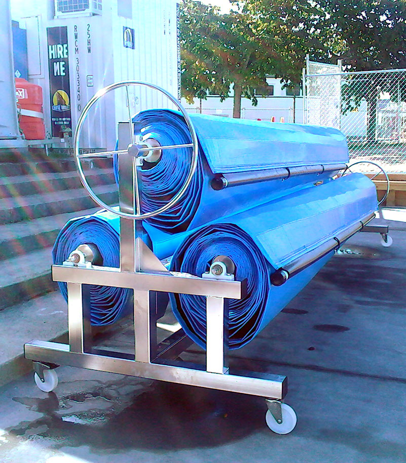 Mobile Heavy-duty Reels For Commercial Pool Covers